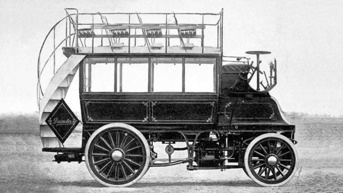 La historia del primer bus motorizado creado en 1895 en fotos » Revista ...