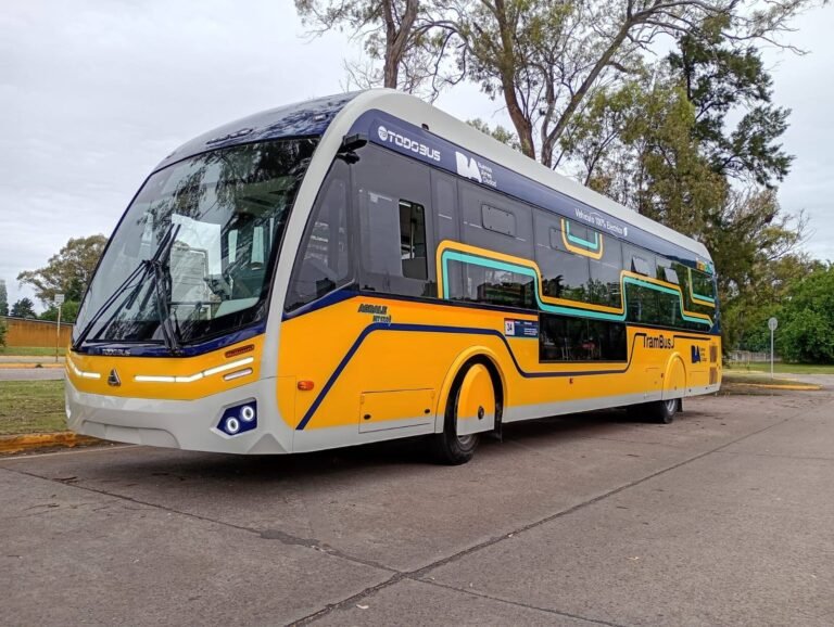 Así son los colectivos que prestarán servicio como "Trambus" en Buenos ...